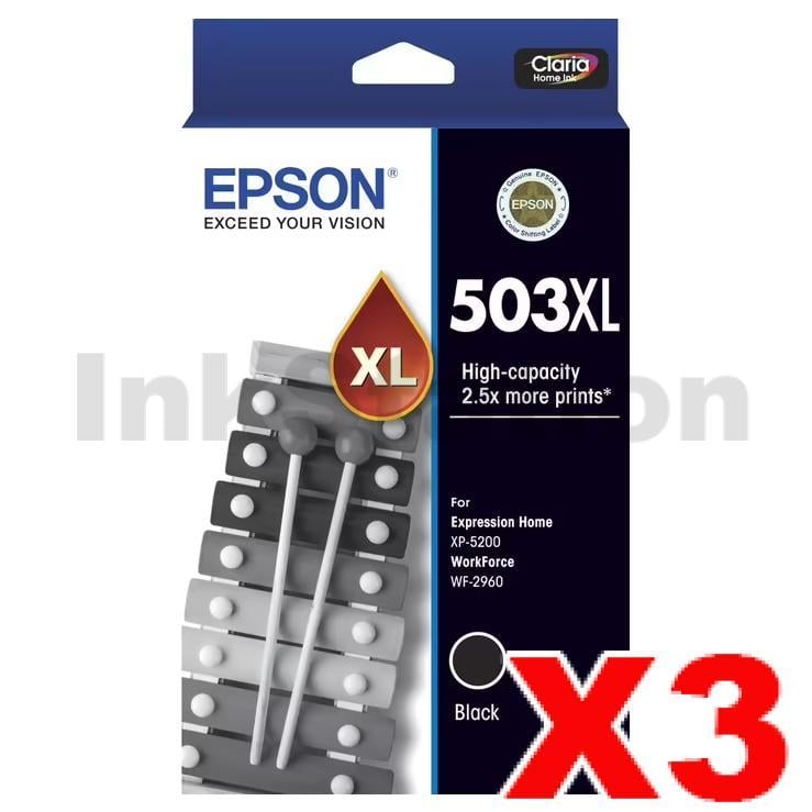 Epson 503 Value Pack Genuine Inkjet Cartridge C13T09Q692 [1BK,1C,1M,1Y ...