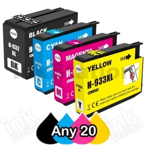 HP Officejet 6600 Ink Cartridges - Ink Station