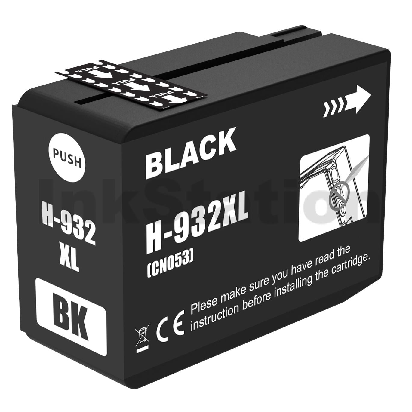 HP 932XL Compatible Black High Yield Inkjet Cartridge CN053AA - Ink ...