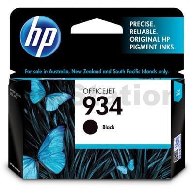 HP 934 Genuine Black Inkjet Cartridge C2P19AA - 400 Pages - Ink ...