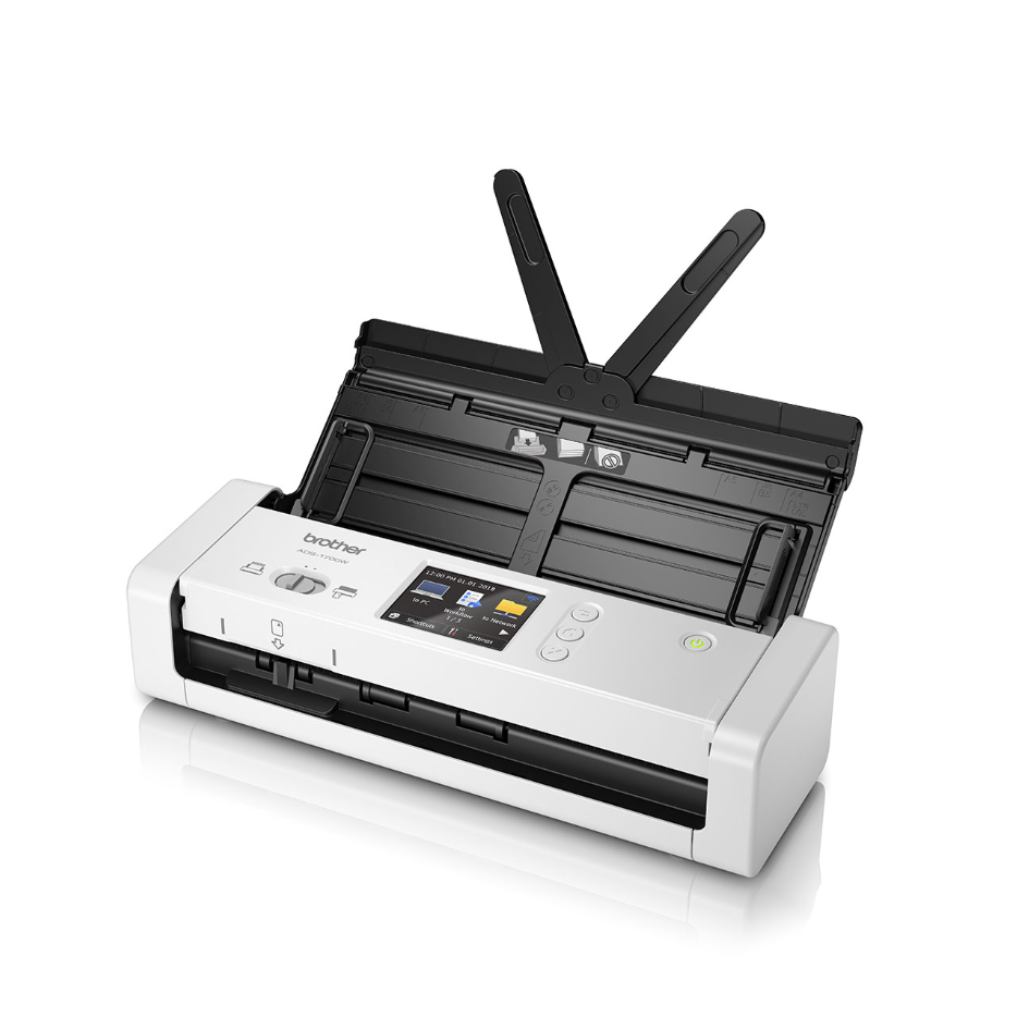Brother Compact Portable A4 Document Scanner with Wi-Fi Connectivity ...