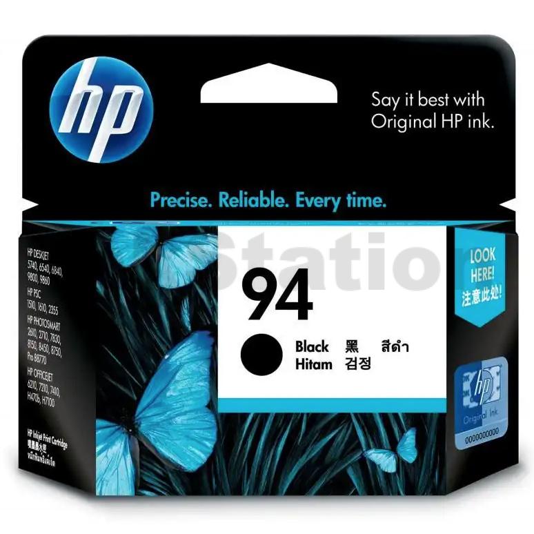 HP 94 Genuine Black Inkjet Cartridge C8765WA - Ink Cartridges - InkStation