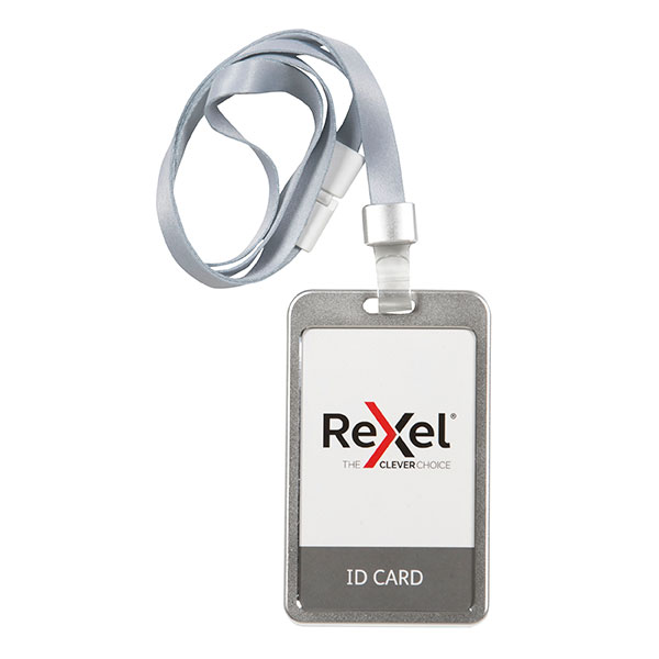 100x 2UP White PVC Name Badge Cards (Total 200 Name Badges) - InkStation