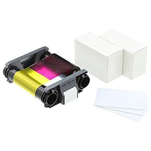 Badgy Colour Ribbon and PVC Card Kit for 100 Prints - CBGP0001C ...