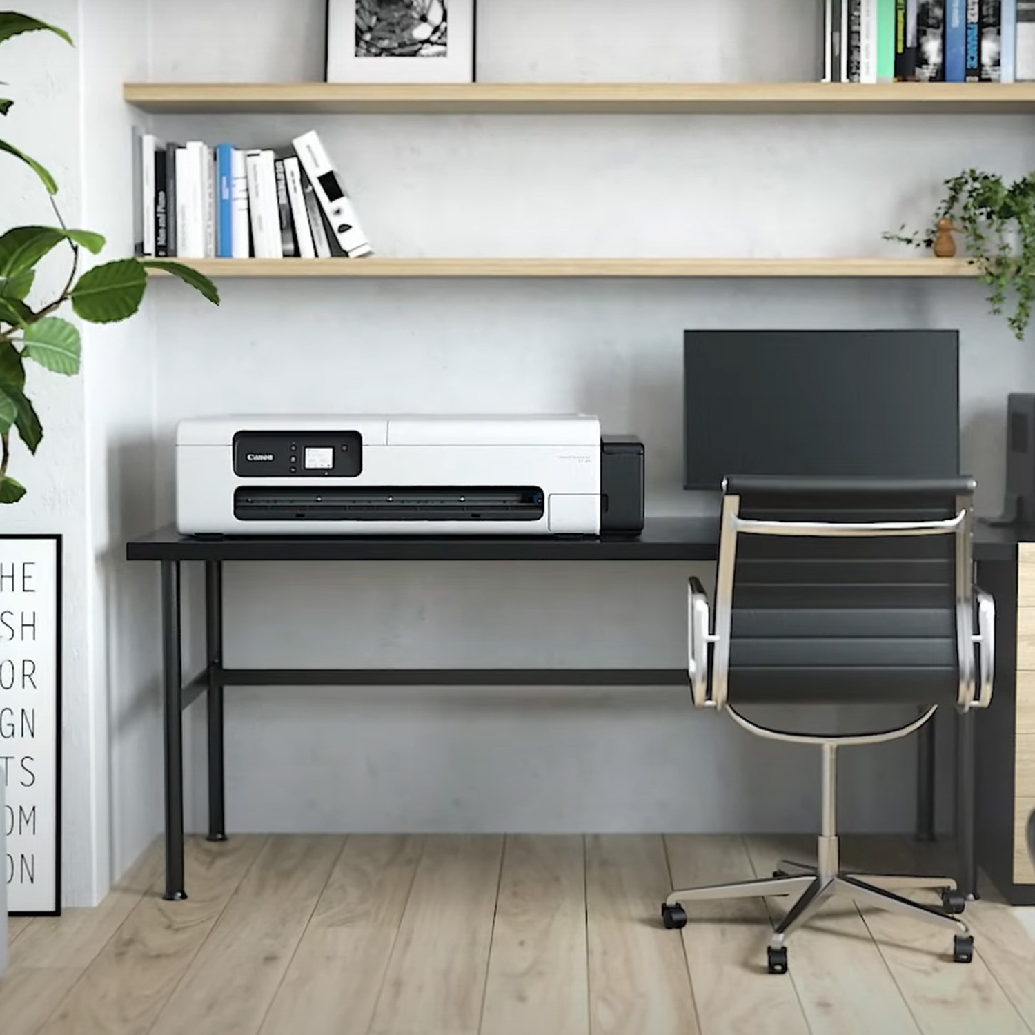 Canon imagePROGRAF TC-20 Wide Format 24" LFP Printer with Stand ...