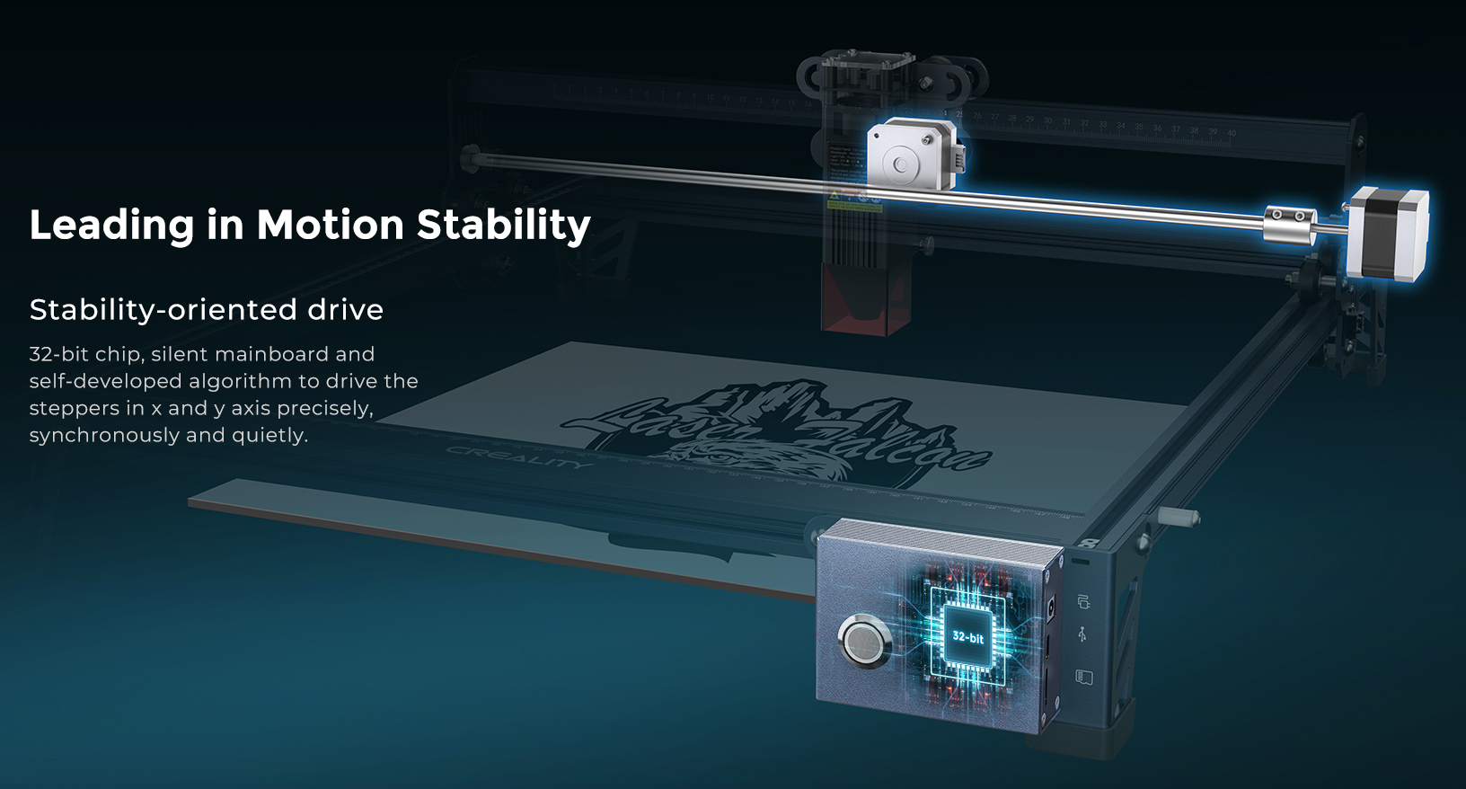 Creality CR-Laser Falcon Laser Engraver 10W - InkStation
