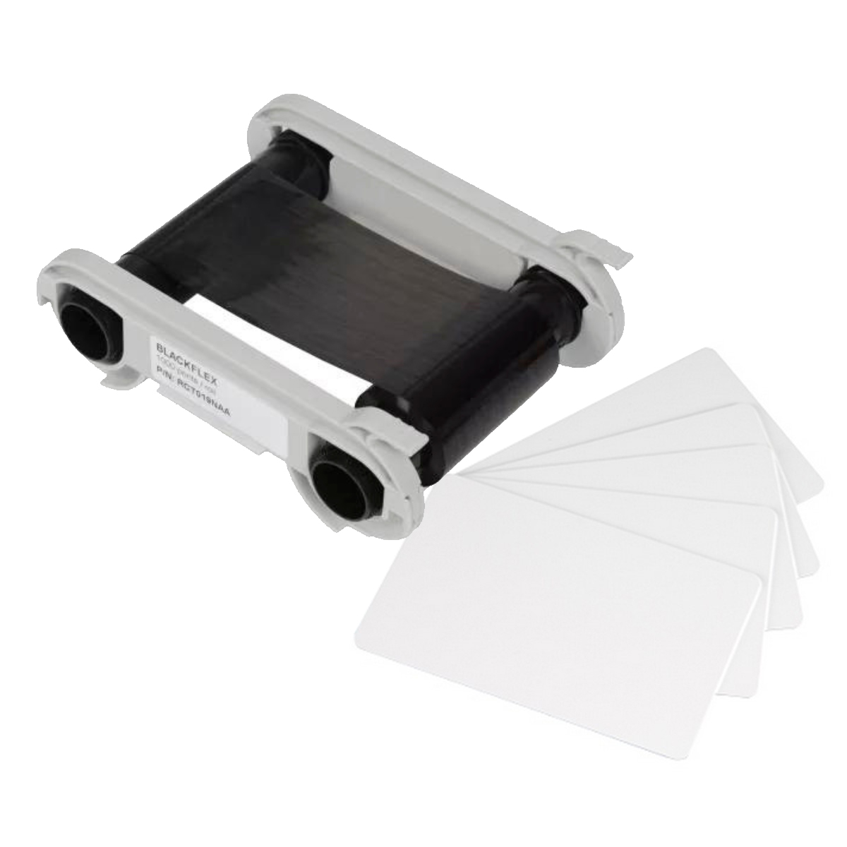 Evolis Paper Card Blank White 0.76mm Thick 85.6mm x 54mm Plus ...