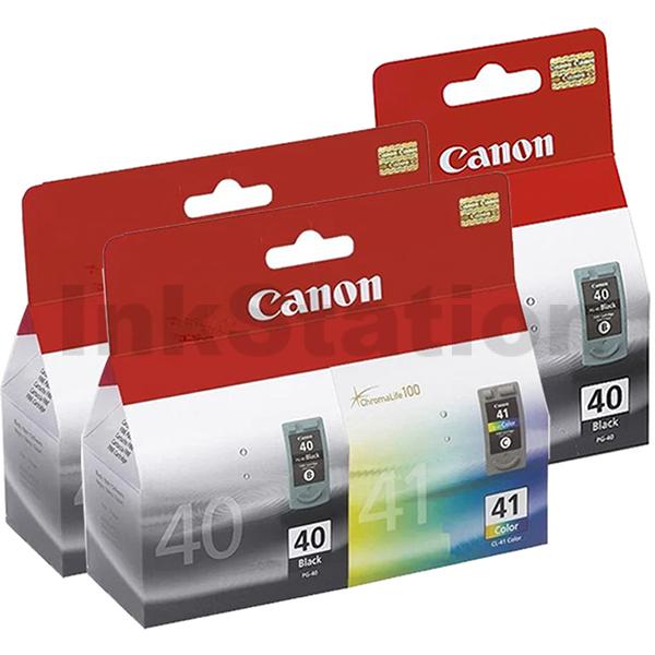 Canon 2 pack PG-40 CL-41 Compatible Combo Pack [1BK,1C] - Ink ...