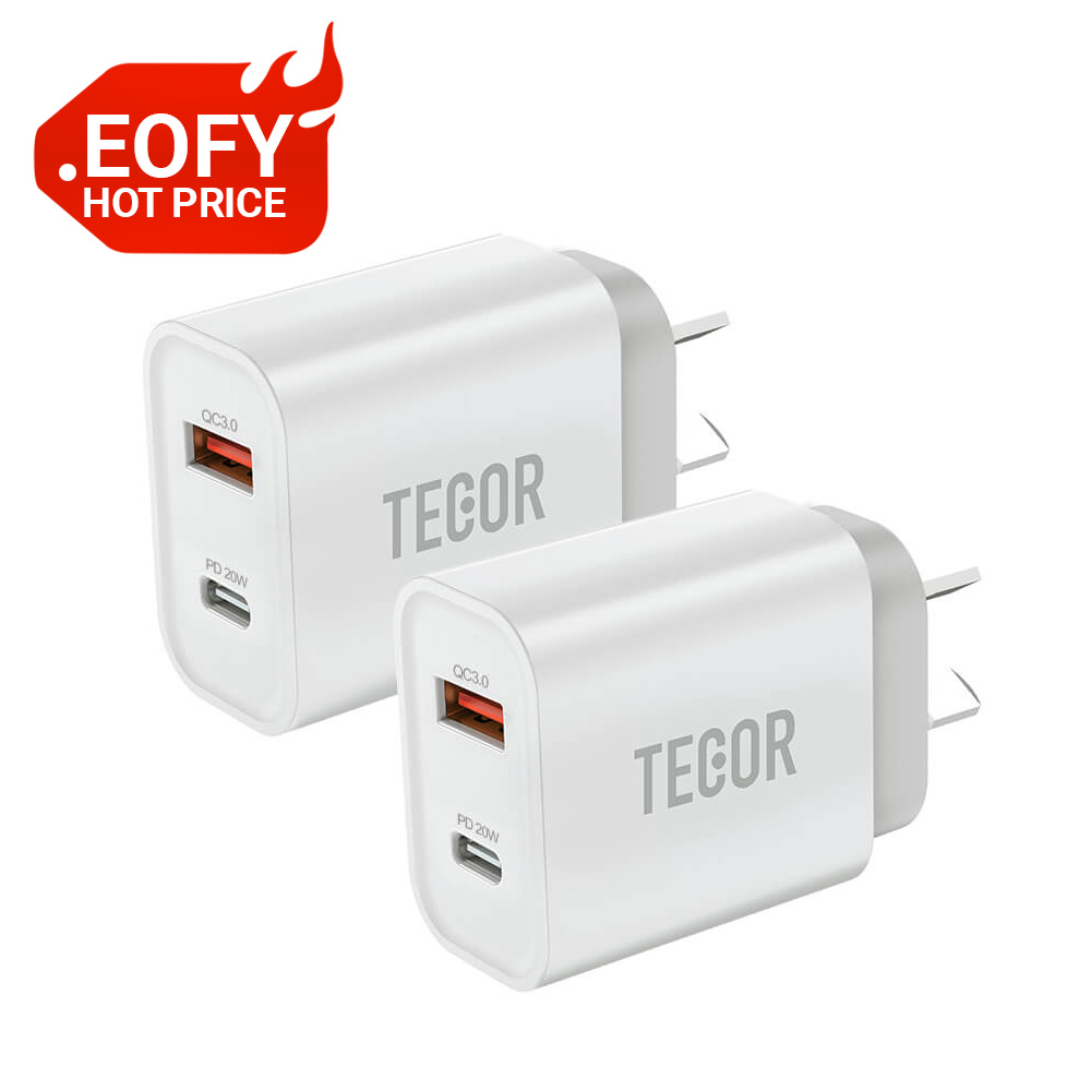 Sansai 4-Ports USB Charging Station Wall Charger Desktop Charger 4.2A ...