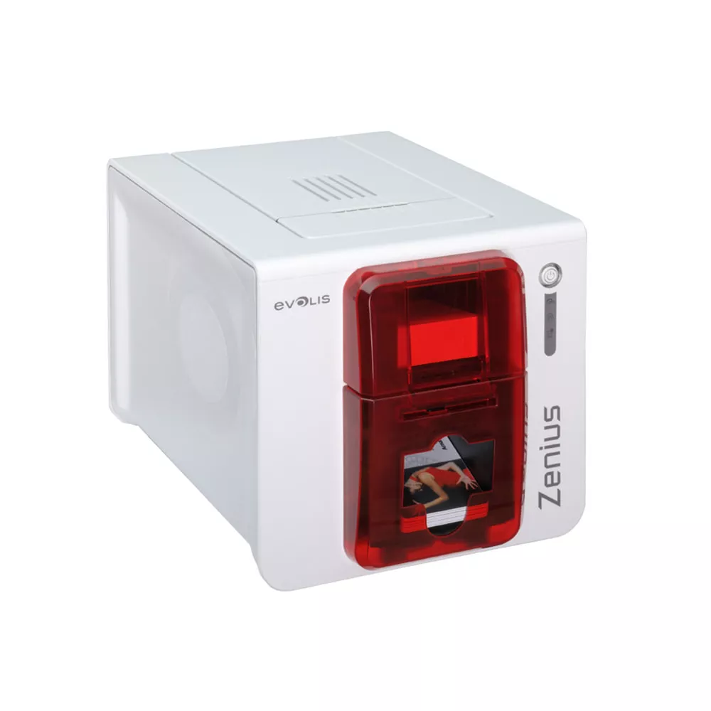 Evolis Zenius CLASSIC Single Sided USB ID Card Printer Bundle - InkStation