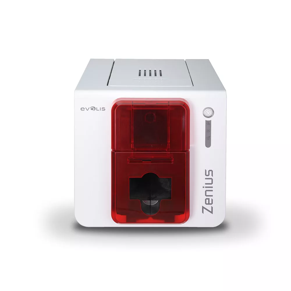 Evolis Zenius CLASSIC Single Sided USB ID Card Printer Bundle - InkStation