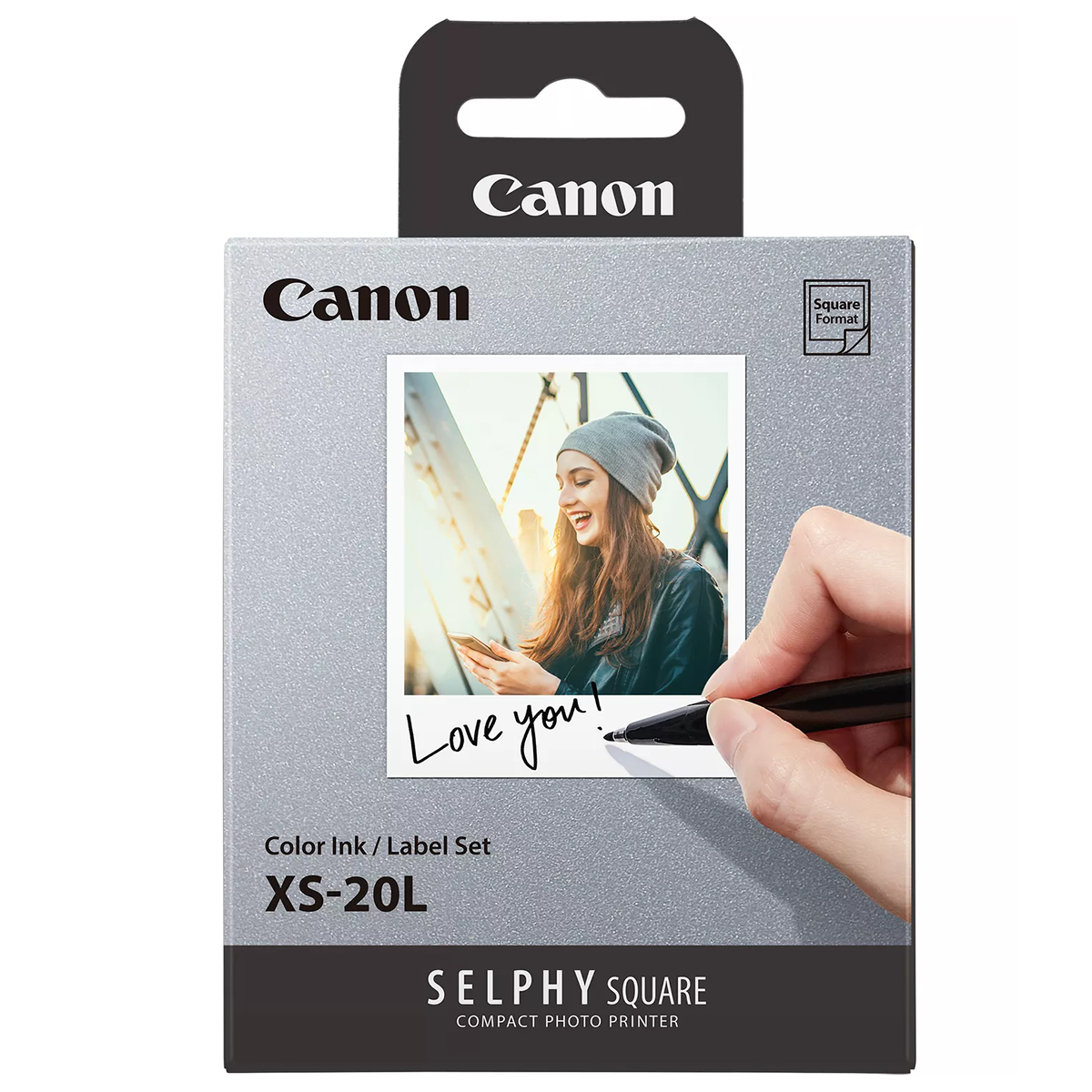 Canon XS-20L Genuine Ink & Paper Pack - 20 Prints - Ink Cartridges ...
