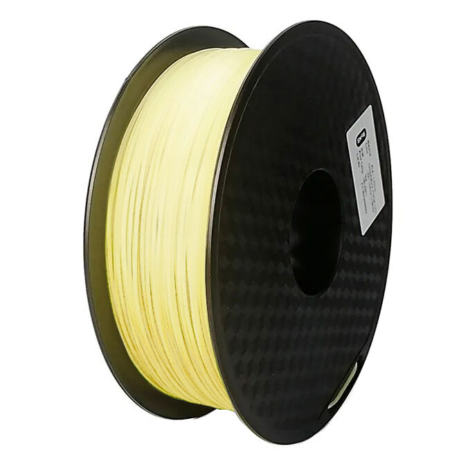 1 x PLA 3D Filament 1.75mm UV Light Colour Change White to Yellow - 1KG ...