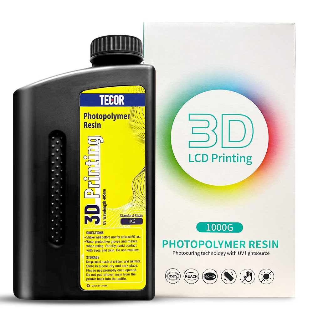 Standard Photopolymer Resin 1KG LCD UV-Curing For LCD Printers - Dark ...