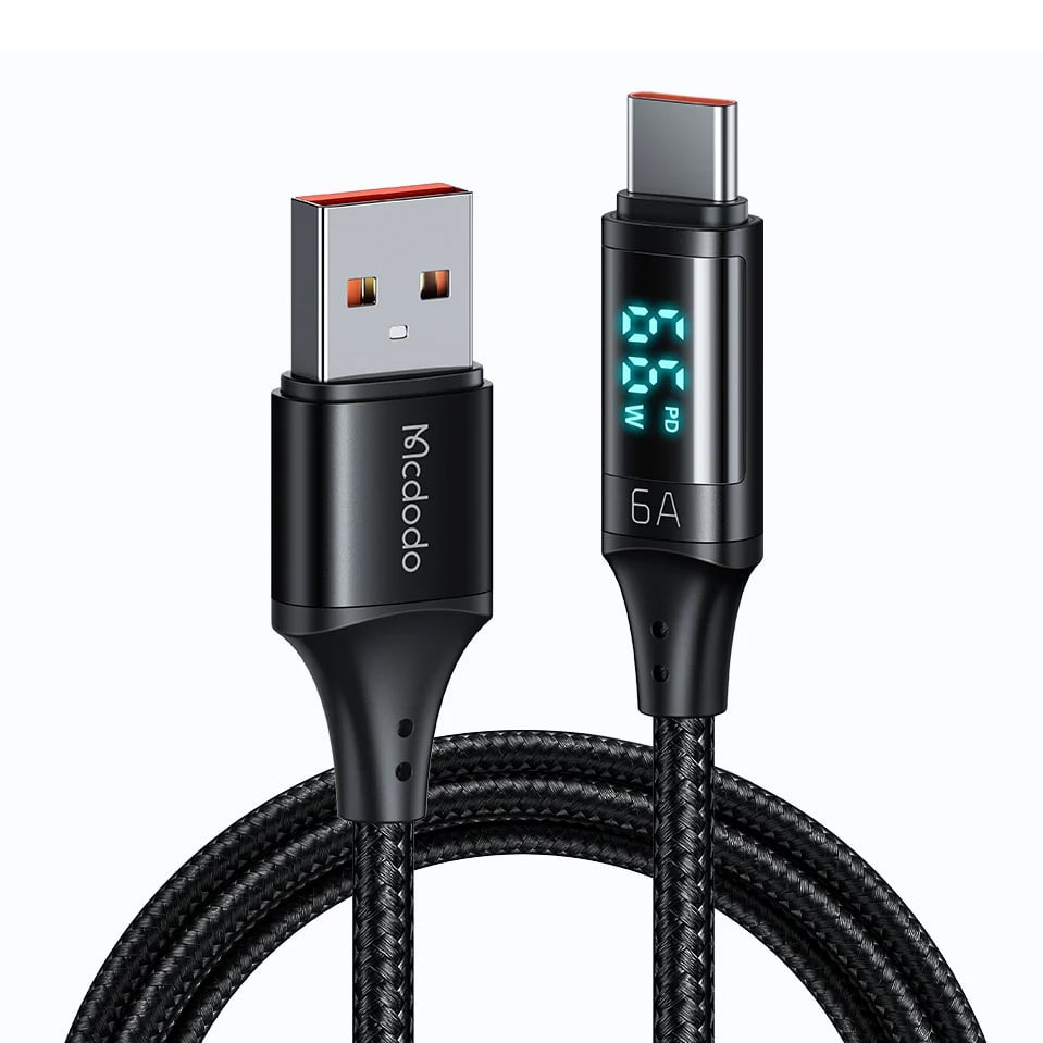 Digital HD USB-A to Lightning Fast Charging Nylon Braided Cable for ...