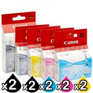 Canon PGI-520, CLI-521 Ink Cartridges - Ink Station