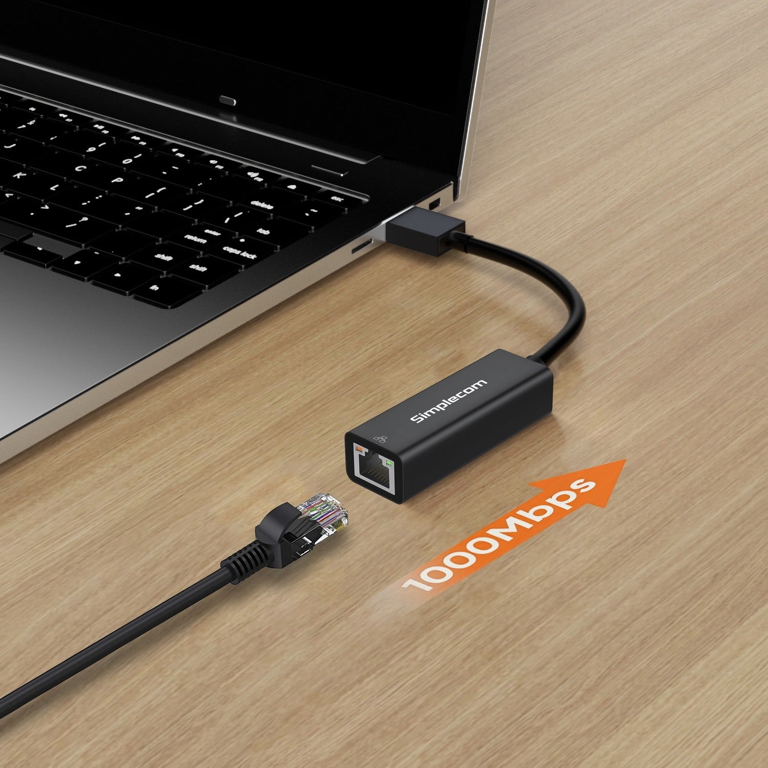 SuperSpeed USB 3.0 to Gigabit Ethernet Network Adapter 1000Mbps NU304 ...