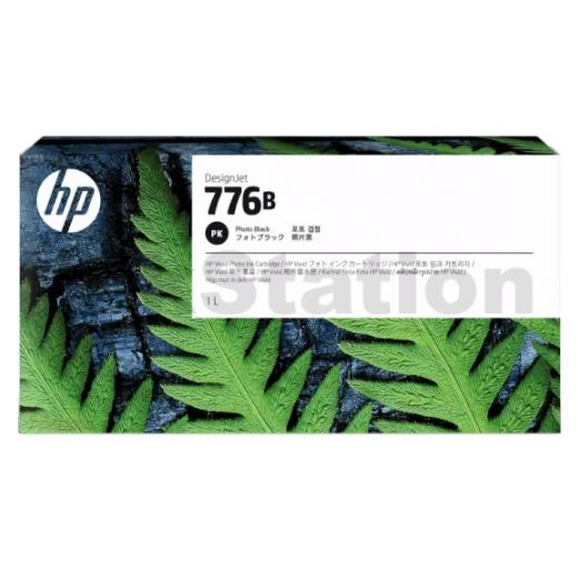 HP 776B Genuine Photo Black 1-liter Ink Cartridge 1XB16A - Ink ...