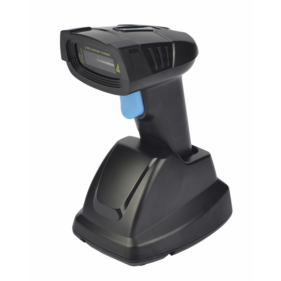 Wireless 2D Barcode Scanner with Power Button & Built-in Battery ...