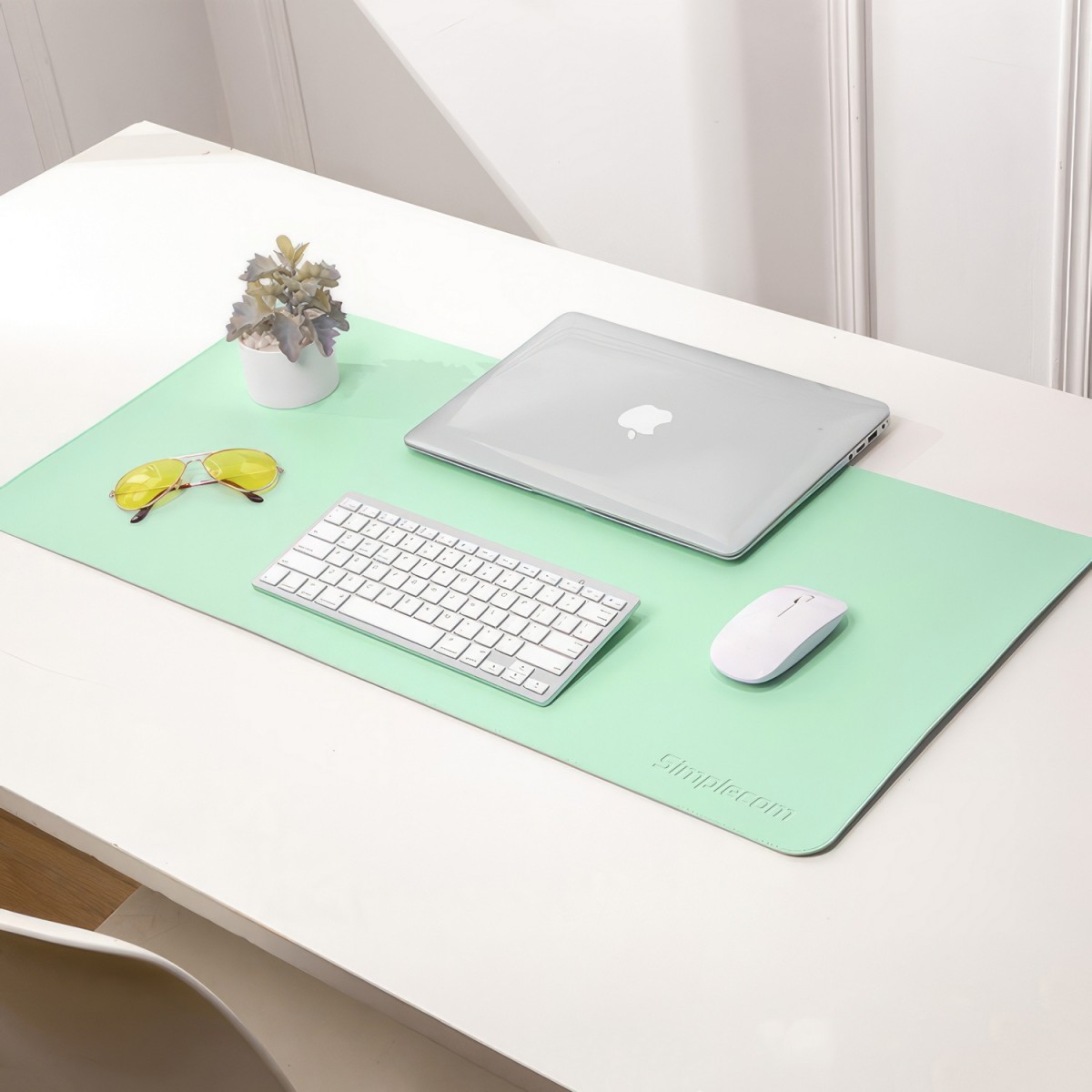 Desk Mouse Pad Non-Slip PU Leather 80x40cm MA084 - InkStation