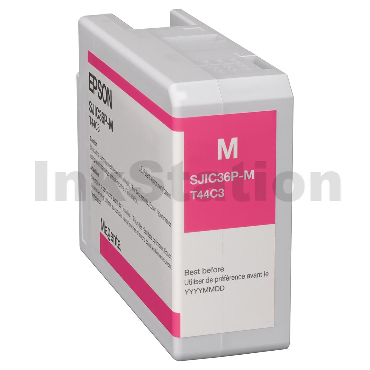 Epson Genuine SJIC36P-M Magenta Ink Cartridge C13T44C340 for ColorWorks ...