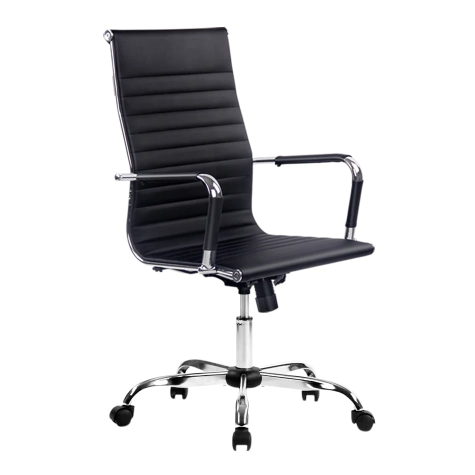 High Back Style Office Chair - Black - InkStation