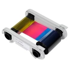 Evolis 5 Panel YMCKO Full Colour Ribbon 200 Prints for Zenius, Primacy ...