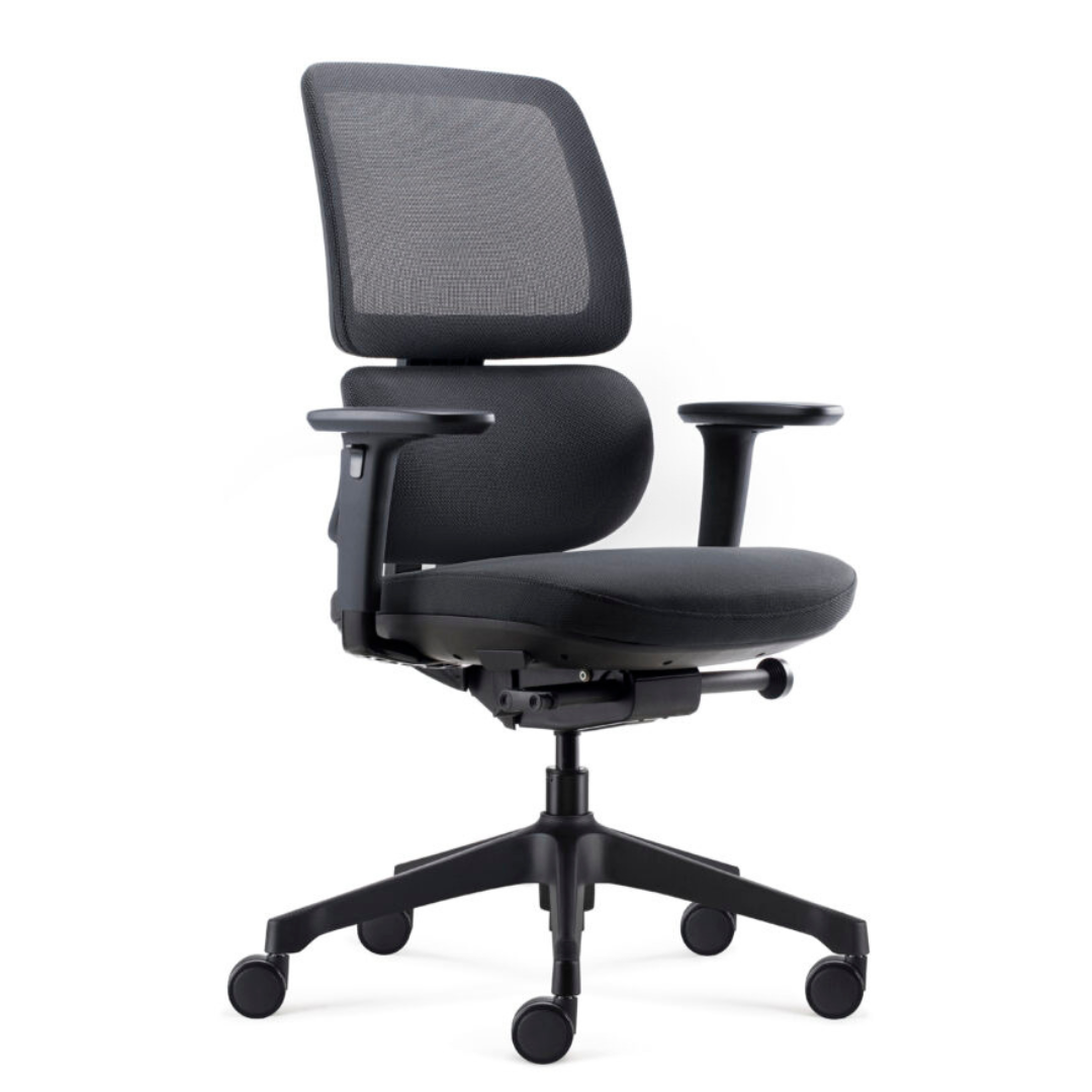 Rapidline Orca Mesh Back Executive Chair with Height Adjustable Lumbar ...