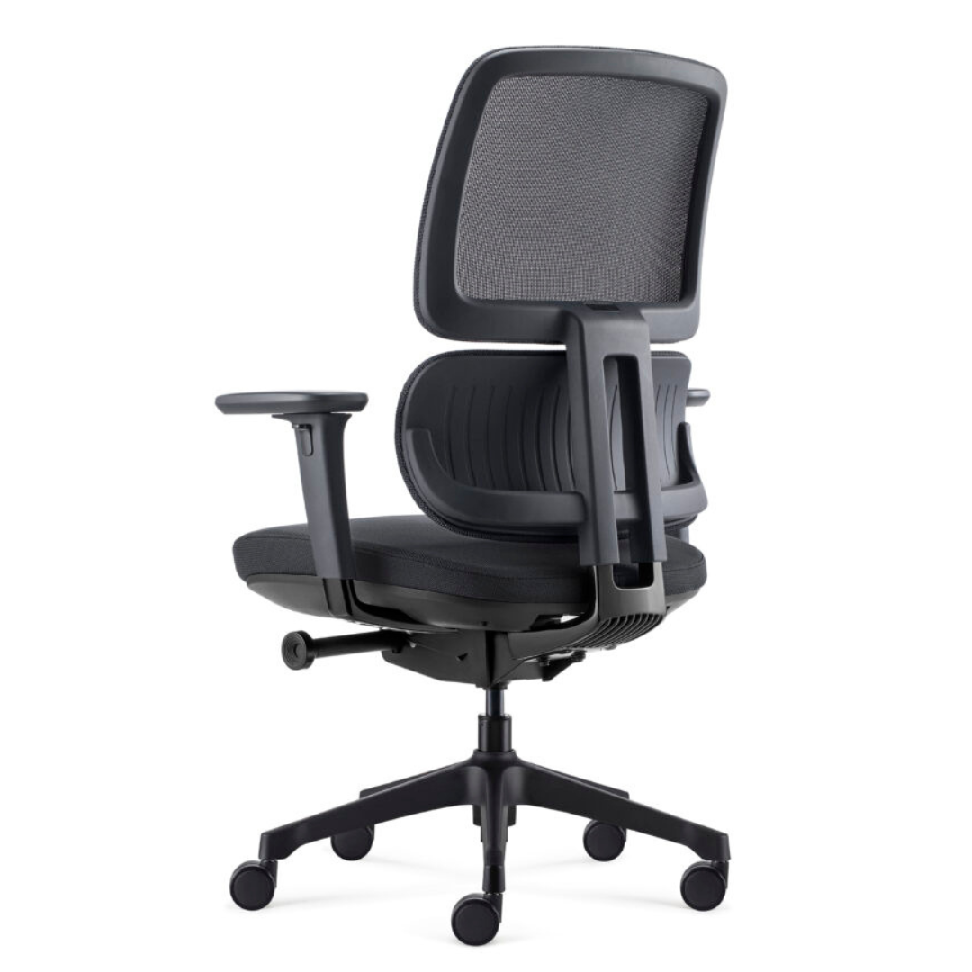 Rapidline Orca Mesh Back Executive Chair with Height Adjustable Lumbar ...
