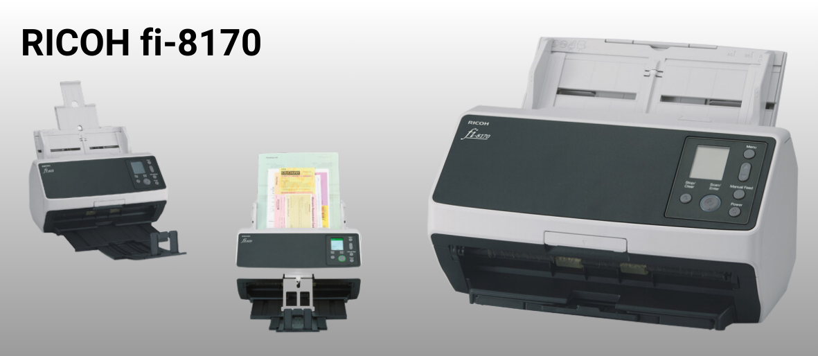 Fujitsu Ricoh FI-8170 A4 Duplex High Speed Document Scanner - 100 ...