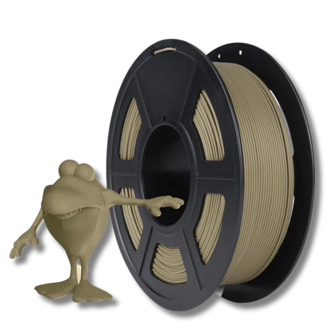 1 x Matte PLA 3D Filament 1.75mm Clay - 1KG - InkStation