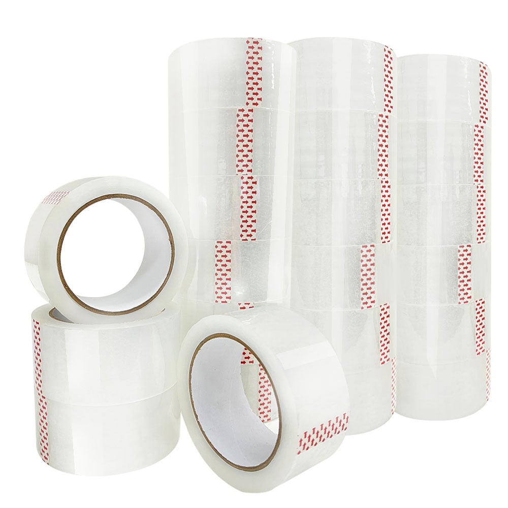 Clear Packaging Tape 48mm x 75m Sealing & Packing Carton Tape - InkStation
