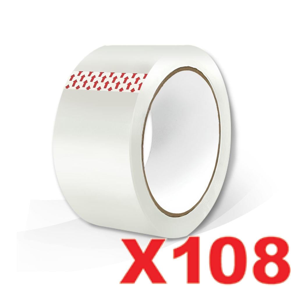 Scotch Tape Dispenser (BPS-1) + 2 Rolls Clear Sealing Tape (48mmx50m ...