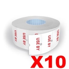 QuikStik 'BEST BEFORE' Mark 1 Date Gun Single Line Label Rolls ...