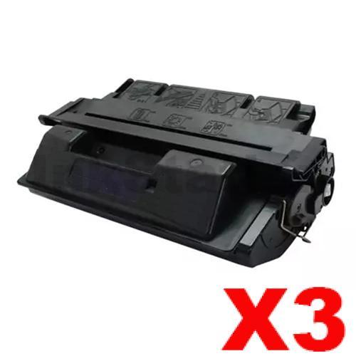 HP 3 x C4127X (27X) Compatible Black Toner Cartridge - 10,000 Pages ...