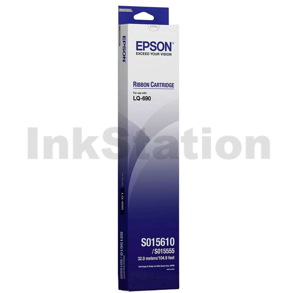 Epson S015610 Genuine Ribbon Cartridge (C13S015610) - Ribbon Cartridges ...