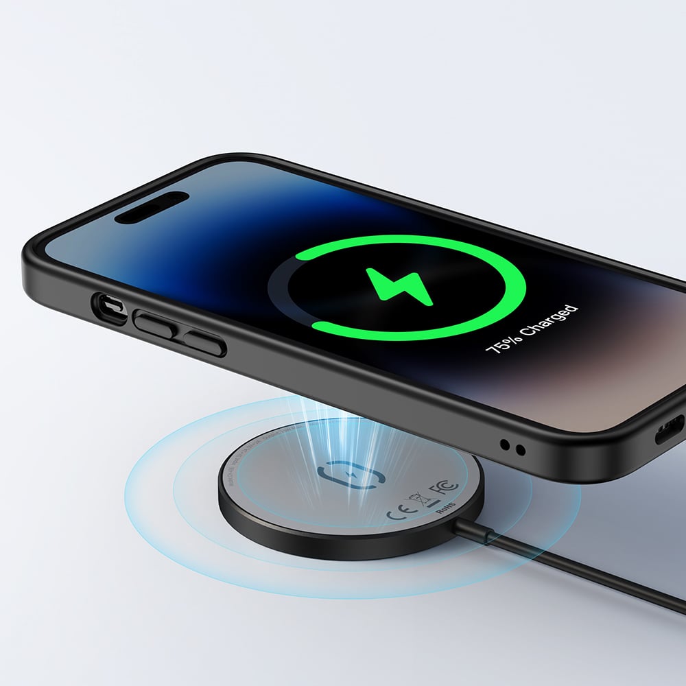 15W Magnetic Wireless Charger Ultra-Thin Design and Strong Magnetic ...