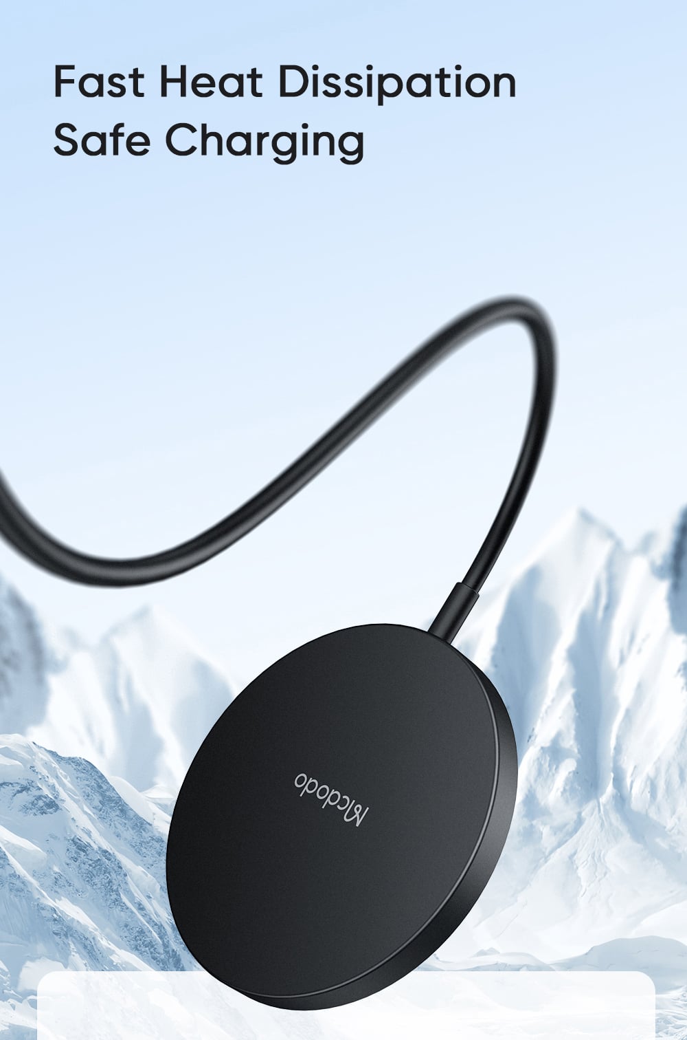 15W Magnetic Wireless Charger Ultra-Thin Design and Strong Magnetic ...