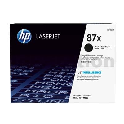 HP CF287X (87X) Genuine Black Toner Cartridge - 18,000 Pages - Toner ...