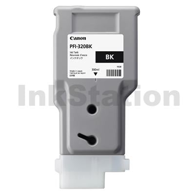 Canon Genuine PFI-320BK Black Ink Cartridge - 300ML - Ink Cartridges ...