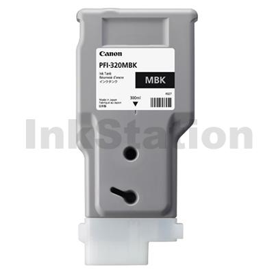 Canon Genuine PFI-320MBK Matte Black Ink Cartridge - 300ML - Ink ...