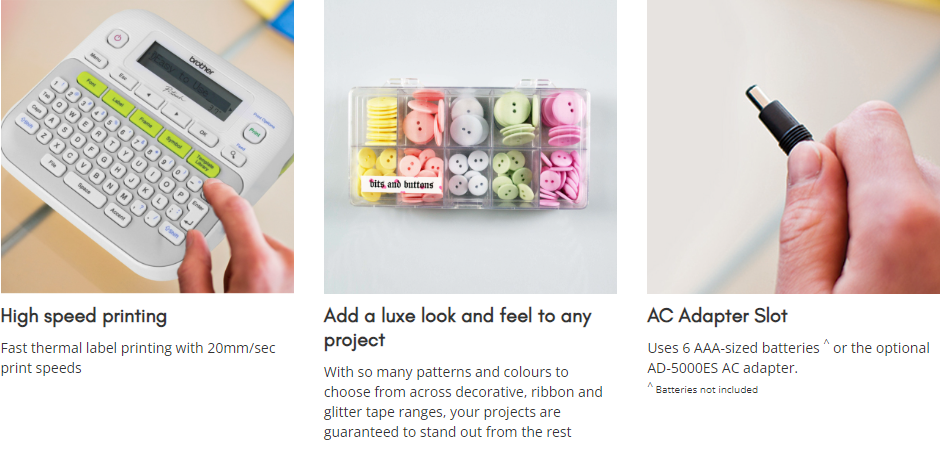 Brother P-touch PT-D210 Label Maker Machine - InkStation