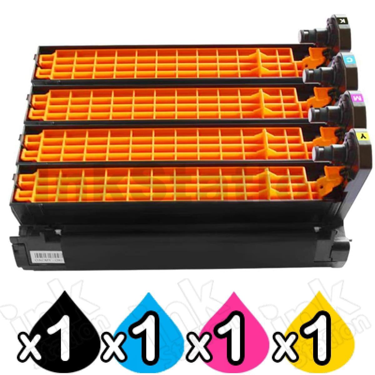 OKI 4 Pack Compatible C5600 / C5700 Drum Unit Combo (43381712 ...