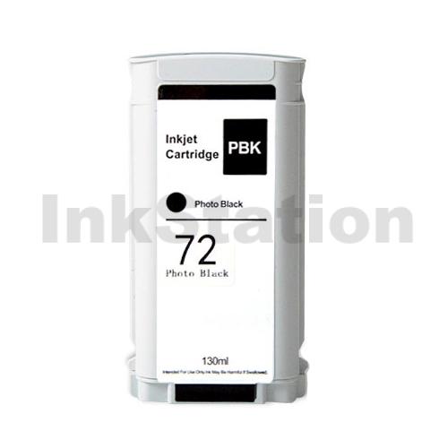 HP 72 Compatible Photo Black 130ml Inkjet Cartridge C9370A / 3WX07A ...