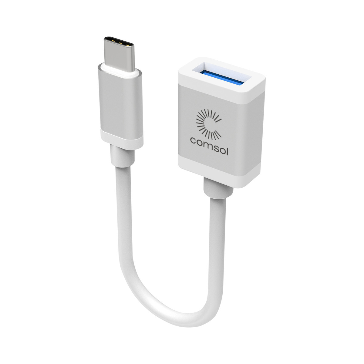 Comsol USB-C Male to USB-A 3.0 Female Adapter - InkStation