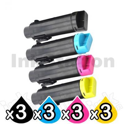 Dell 4-Pack Compatible H625, H625cdw, H825, H825cdw, S2825, S2825cdn ...