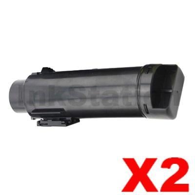 Dell 2 x Compatible H625, H625cdw, H825, H825cdw, S2825, S2825cdn Black ...