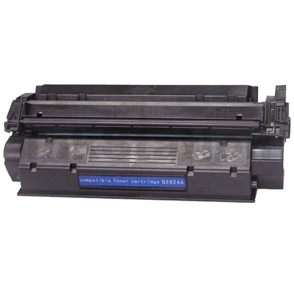 HP Q2624A (24A) Compatible Black Toner Cartridge - 2,500 Pages - Toner ...