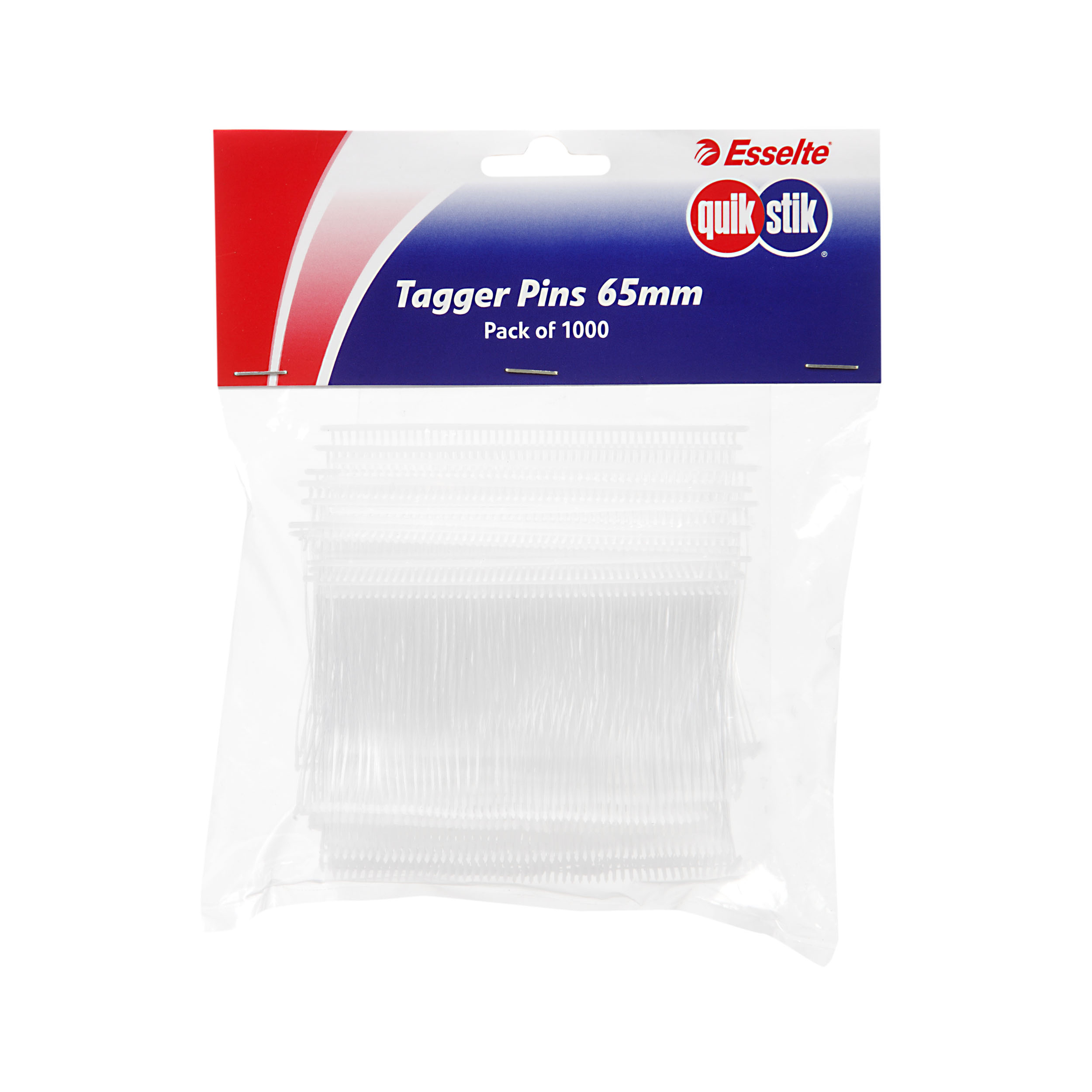 Quikstik 65mm Tagger Pins 1000pcs (47611) - InkStation