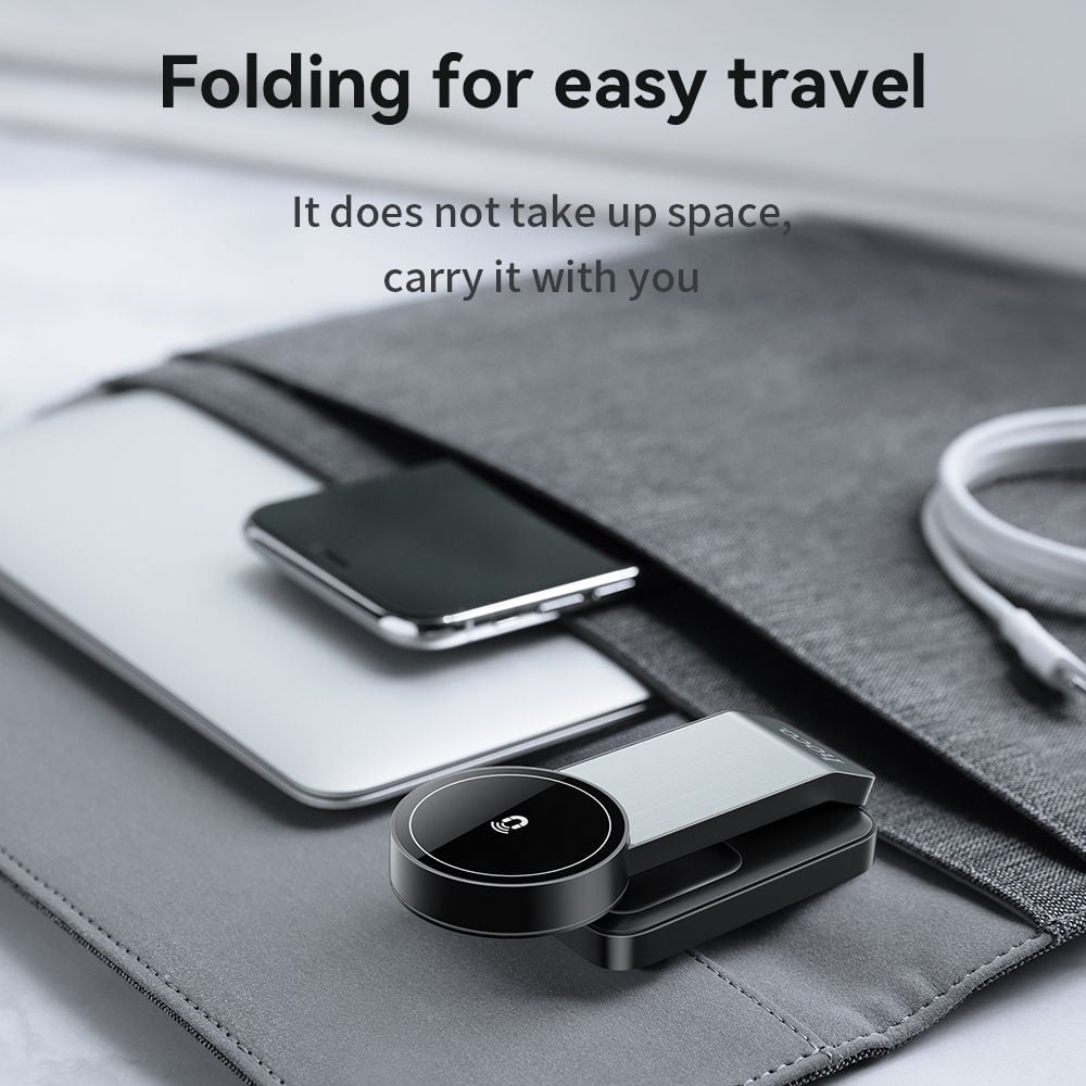 3-In-1 Magnetic 15W Wireless Fast Charger Hoco CQ3 - InkStation